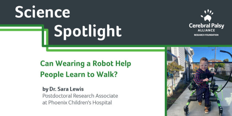 Science Spotlight: Can Wearing a Robot Help People Learn to Walk ...